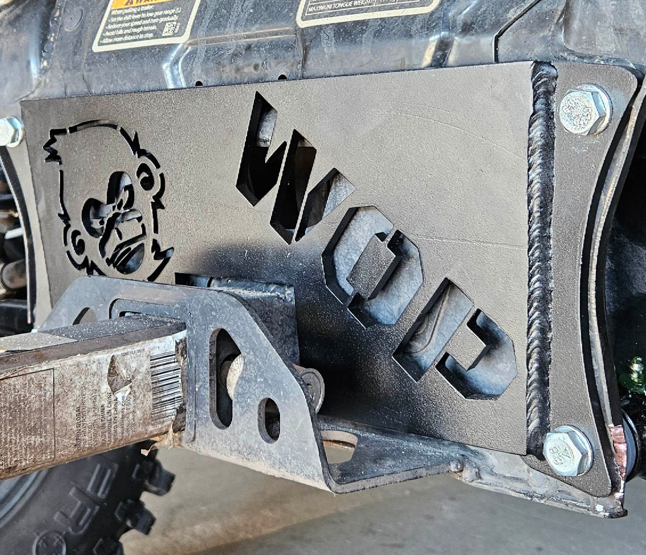 New rear frame stiffener for Can Am Defender – Wicked Motorsports LLC.